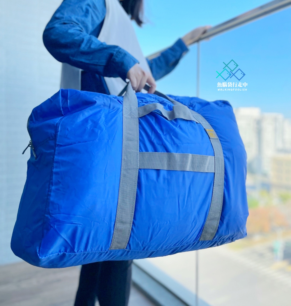 英國藍旅Travel Blue輕量折疊雙肩背包與大容量手提袋開箱│輕巧收納空間加倍！(折扣碼TTB70) - 魚腦袋行走中